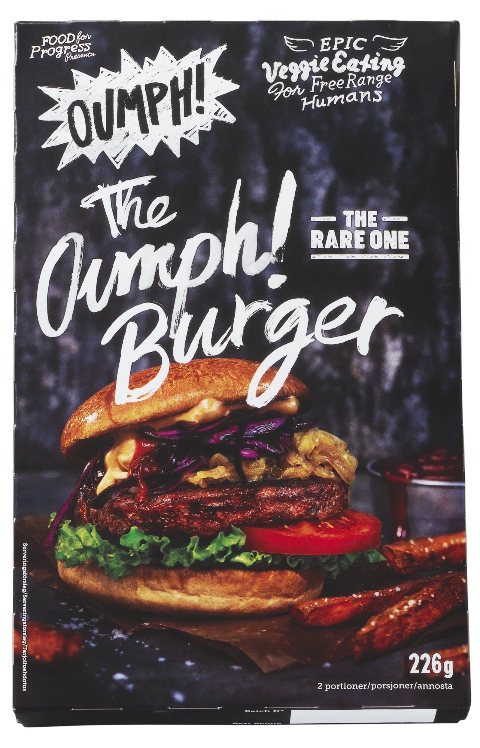 HAMBURGUESA OUMPH! 226g | Oumph Sun-Rose