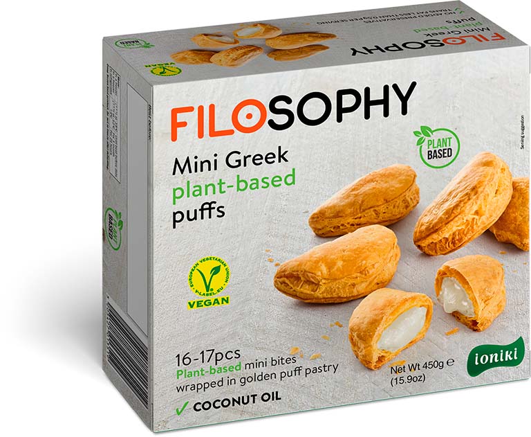 MINI GREEK PLANT-BASED PUFFS | Filosophy Sun-Rose Invest